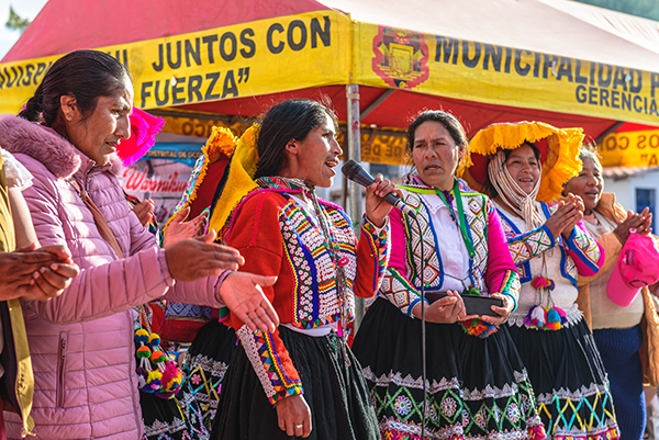 Peruvian Women in community leadership - Mary MacKillop Today